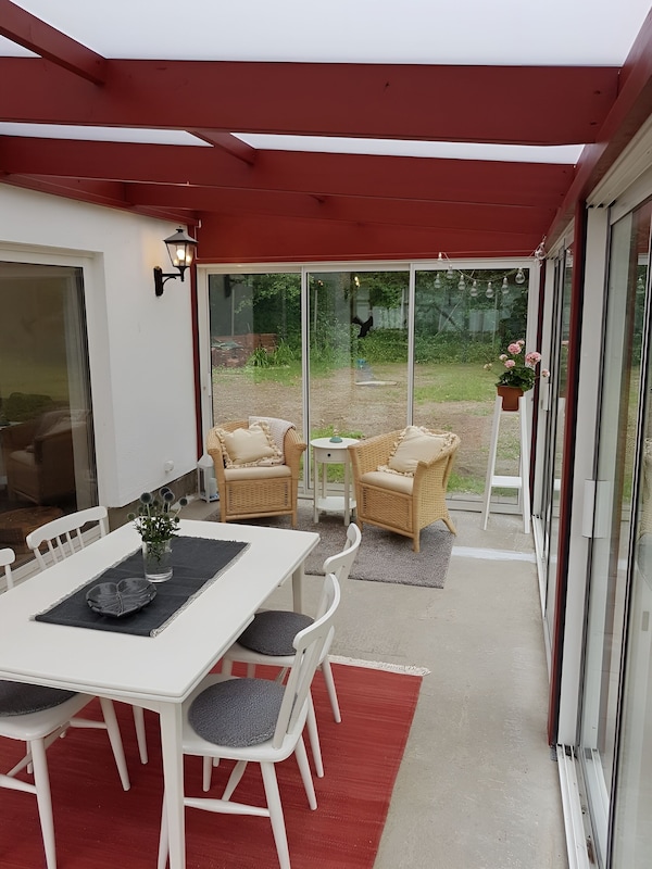 Charming Newly Renovated Cottage In Serene Forest Setting And Next To Castle - Ängelholm