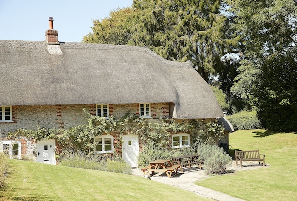 This Beautiful 300-year-old Detached Thatched Cottage Nestled Within The Stunning Cranborne Chase. - Shaftesbury
