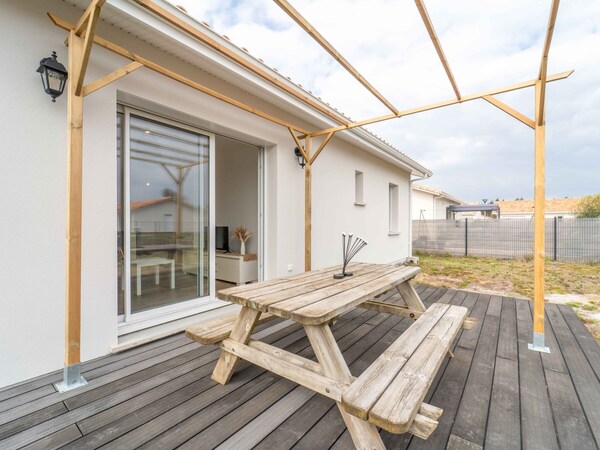 Maison Neuve Pour 4 Personnes Proche Mimizan - Climatisation Incluse - Mimizan