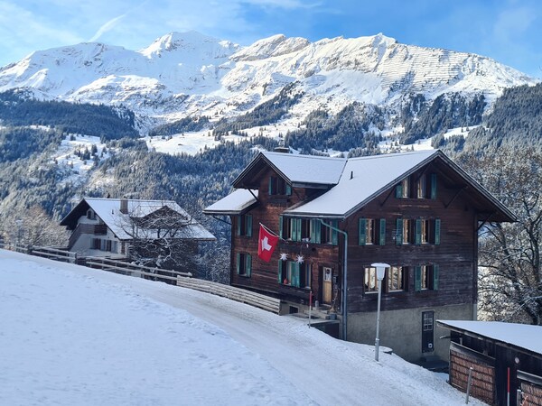 Traditional Chalet In Wengen - Parterre Or Ground - Mürren