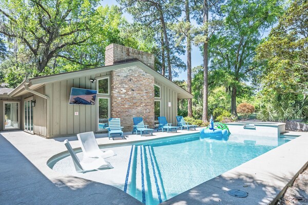 Modern Luxe 5br Sea Pines Bliss On Atlantic Dunes Golf Course - Pool/hot Tub - Bluffton, SC