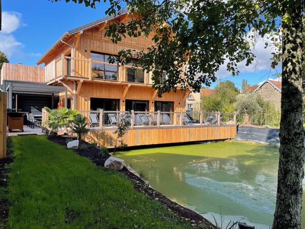 Le Prestige Des Lacs Chalet Close To The Lakes, The Oriental Forest And Nigloland - Mesnil-Saint-Père