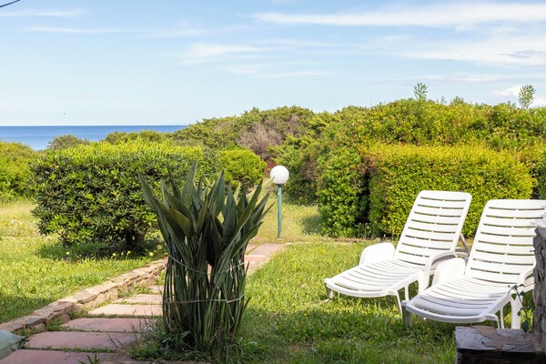 Ferienhaus 'Casa 6 Vista Mare' Mit Meerblick, Privater Terrasse Und Klimaanlage - Stintino