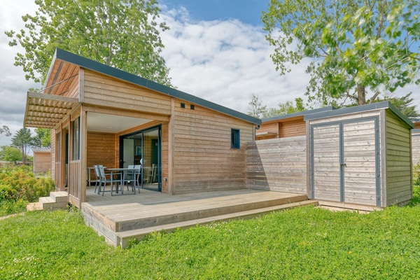 Chalet éCo Mary - Nature Avec Piscine Partagée, Terrasse Privée Et Wi-fi - La Baule-Escoublac