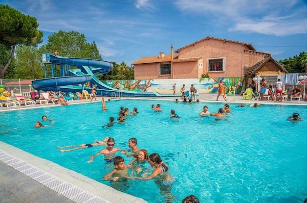 Camping - Parc Aquatique - Ccbb0bc - Valras-Plage