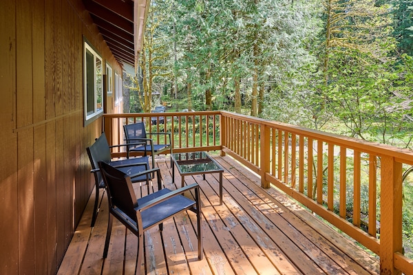 New - Cozy Waterfront Cabin Nestled In The Forest - King Beds / Ac / Fast Wi-fi - Oregon