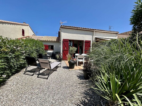 3-room House Near Beach With Air Conditioning And Parking - Saint Cyprien - Canet-en-Roussillon