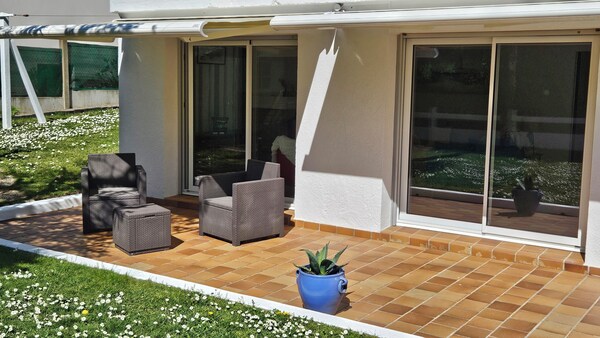 Garden Apartment 75m3 500m From St Marguerite Beach - Pornichet