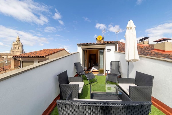 Charming Duplex Penthouse With Terraces - San Esteban de Gormaz
