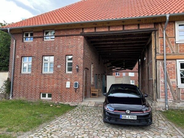 Ferienwohnung & Atelier Mit Außenlounge & Grill - Flechtingen