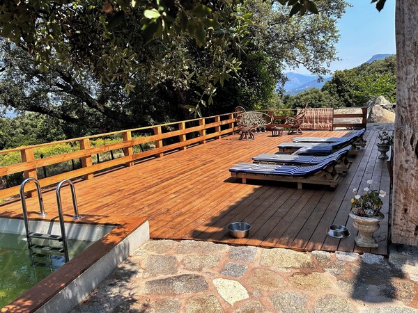 Stone Mansion Dating From 1831 With Sea View In Porticcio - Ajaccio