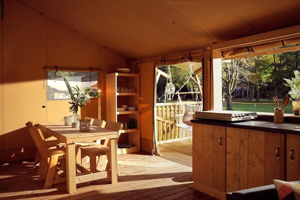 Glamping-zelt In Nl Mit Bbq-terrasse - Harderwijk