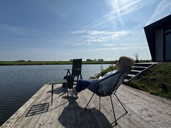 Modern Chalet Laguna Kampen For 6 People With Fenced Garden And Wlan - Dronten