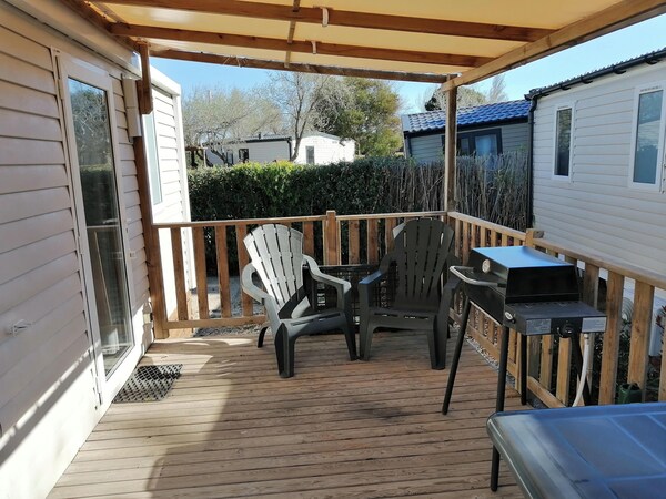 Mobile Home Au Camping Les Dunes - Canet-en-Roussillon