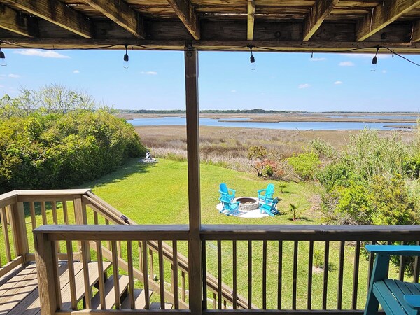 Paradise City #193   2 Bd Waterfront Duplex On The Icw With Stunning Views! - North Topsail Beach, NC