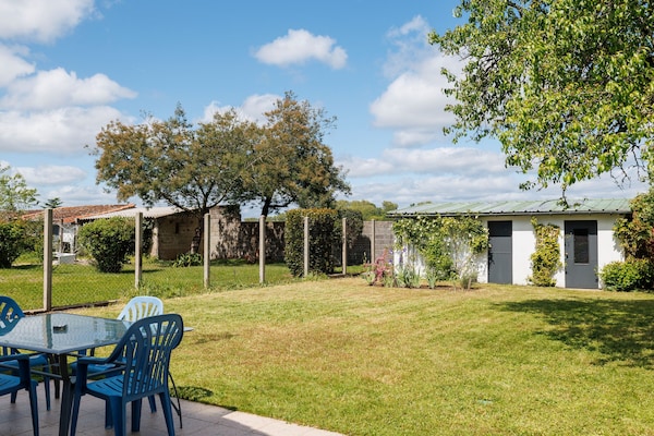 L'escapade De Sauvagnac Family House With Garden In Libourne, Peaceful, Close To Market & Lake - Libourne