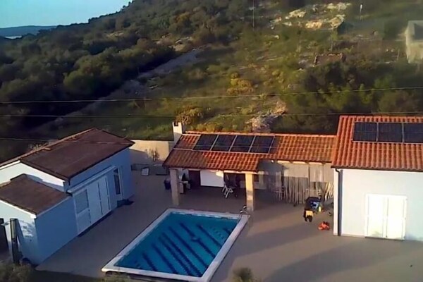 Haus Mit Pool Für Familien Cunski, Losinj (K-24170) - Mali Lošinj