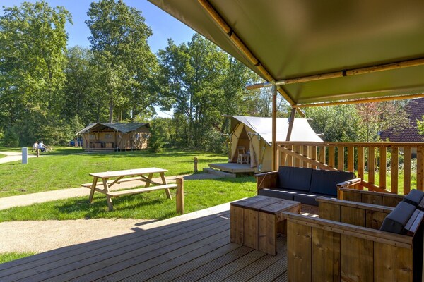 Glamping Tent In Netherlands With Veranda - Dalfsen