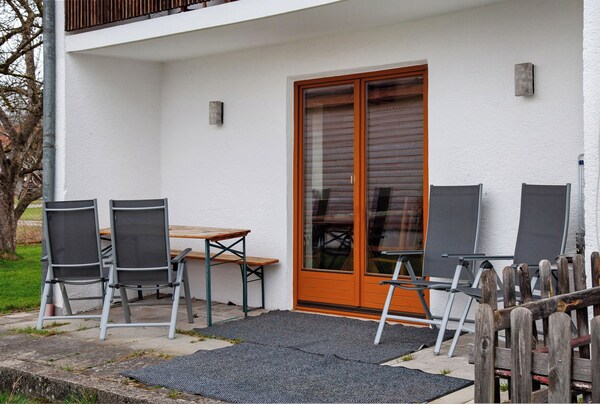 Ferienhaus 'Hilde' Mit Bergblick, Privater Terrasse Und Wi-fi - Rieden am Forggensee