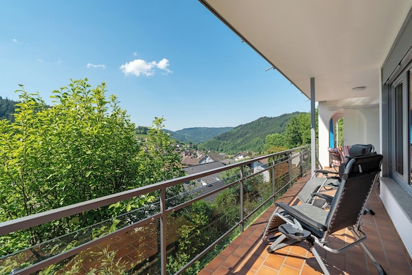 Ferienwohnung 'Kuckuckslockennest' Mit Bergblick, Privater Terrasse Und Wi-fi - Seebach