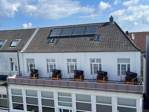 Doppelzimmer Dusche/wc Buffetfrühstück - Logierhaus Extra - Norderney