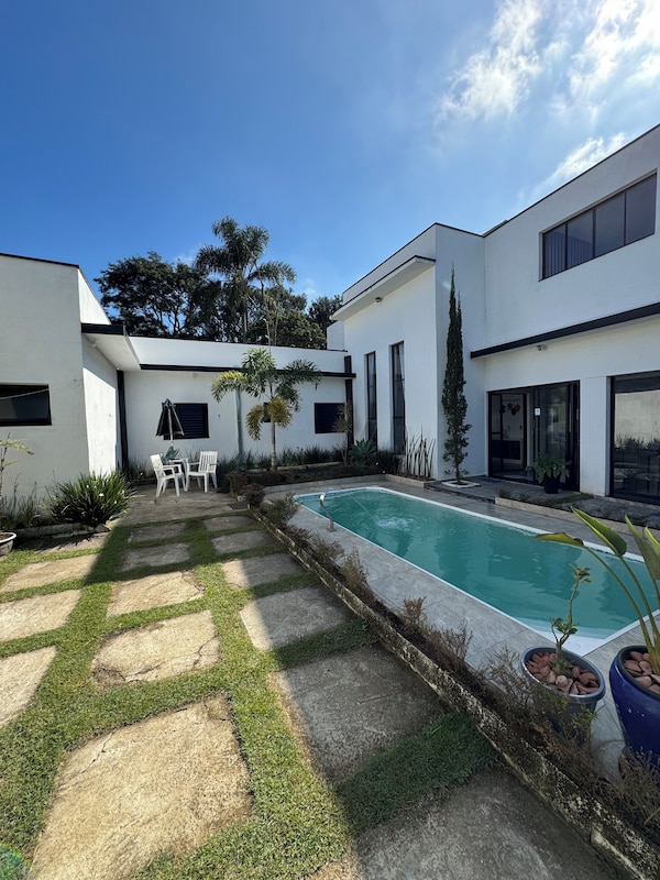 Casa Elegante Em áRea Rural - Mogi das Cruzes