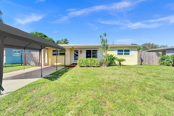 One Fully Furnished Room In A Stylishly Decorated 3-br Casa Dania With Ac, Wifi - Dania Beach, FL