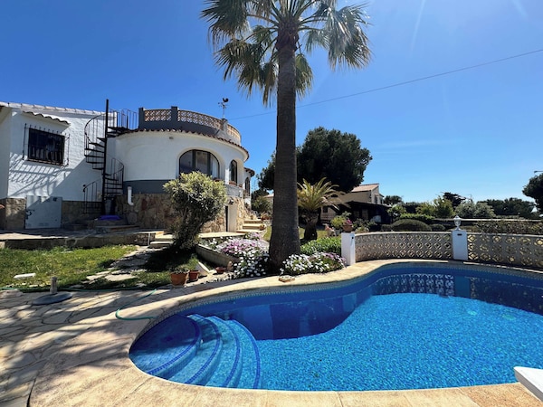 Chalet Con Piscina Privada Y Vistas Al Mar. - Xàbia