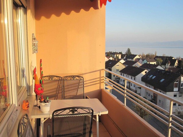 Ferienwohnung 'Bär' Mit Seeblick, Balkon Und Wi-fi - Immenstaad am Bodensee