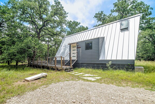 Modern A-frame Cabin In Nature, Minutes From Main - Fredericksburg, TX
