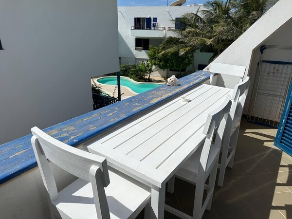 Leme Bedje Pool View - Two Bedroom & Wifi - Cabo Verde