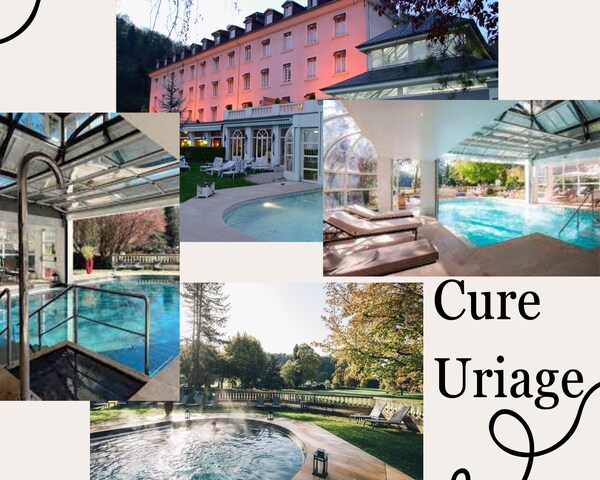 Le T2 Douillet D'uriage -Residence Le Louvre -Chamrousse Thermal Cure-2/3 Pers - Chamrousse