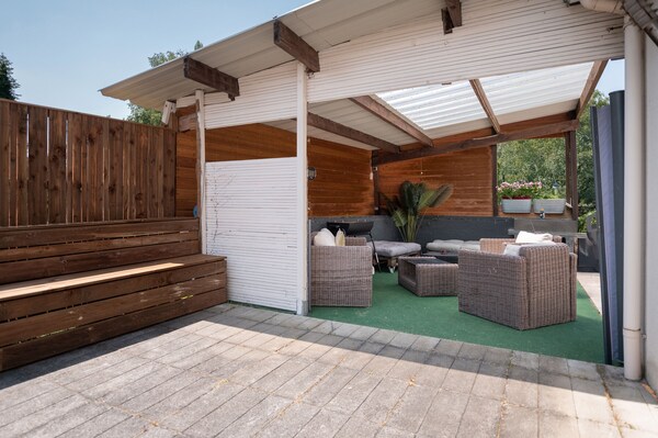 Casa De Vacaciones 'Maison' Con Piscina Privada, Terraza Privada Y Wi-fi - Kervignac