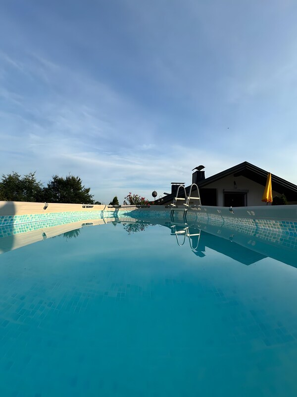 Ferienwohnung Waldblick Mit Privatem Pool, Privater Terrasse Und Wi-fi - Eging am See