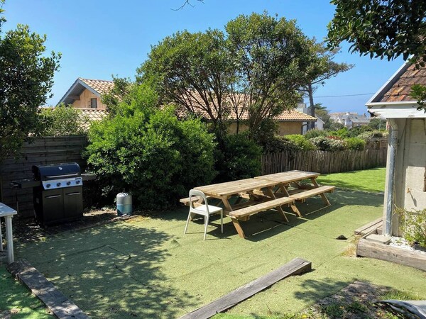 Rental Villa Close To The Beach Lacanau Ocean 6/8pers - Lacanau Océan