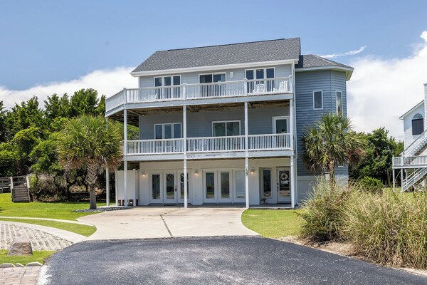 Isle Of Dreams: Almost Oceanfront 4 Bedrooms 4 Baths Atlantic Beach - Morehead City, NC