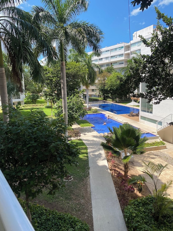 2-bedroom Apartment In Delightful Cancún With Fitness Room, Ac, Wifi - Cancún