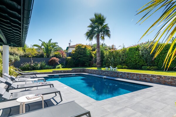 Villa Julia - Villa Contemporaine Avec Piscine - Biarritz