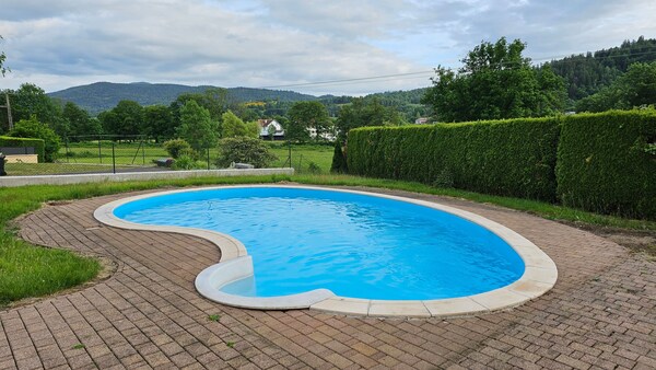 L'intemporel - Grand Jardin Avec Piscine - Aquafly