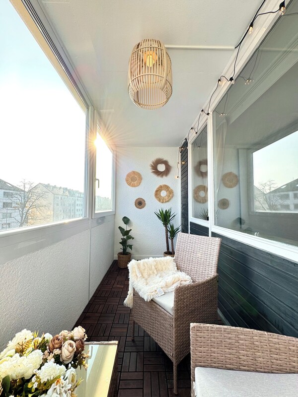 Stylish City Apartment I Wifi I Movie Screen I Balcony I Central - Hannover Hbf - Train Station
