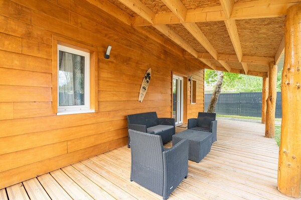 Chalet Cosy Avec Terrasse, Au Calme Entre Rochefort & Royan  Proche Plages, Nature & Détente - Charente-Maritime