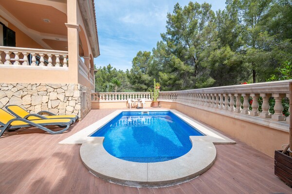 Ferienhaus 'Nostra' Mit Bergblick, Privatem Pool Und Wi-fi - Palma