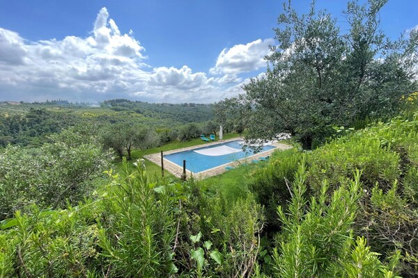 Relaxing Tuscan Terrazza  Near Florence, Impruneta, Italy - Scandicci