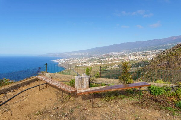 Vv El Drago In Finca Ecologica La Espiral, Nature, Calm, And Sea View - Los Realejos