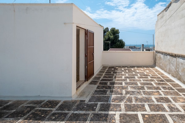 Casa Vacanze 'Mare E Frescura' Con Vista Mare, Terrazza Condivisa E Aria Condizionata - Torre Lapillo