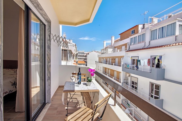 Apartamento 'Santos' Con Balcón, Wi-fi Y Aire Acondicionado - Vila Real de Santo António