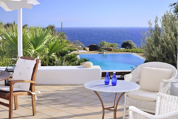 Villa Sesilia With Pool And Sea View - Mykonos