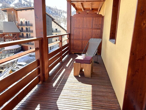 Appartement 5 Pièces Cabine, 8 Couchages, Proche Pistes, Piscine, Sauna à Risoul 1850 - Risoul