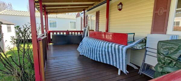 Mobile Home 4/6 Pers 5-star Campsite. Pets Welcome. Near Deauville - Normandy