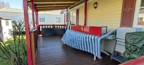 Mobile Home 4/6 Pers 5-star Campsite. Pets Welcome. Near Deauville - Normandy